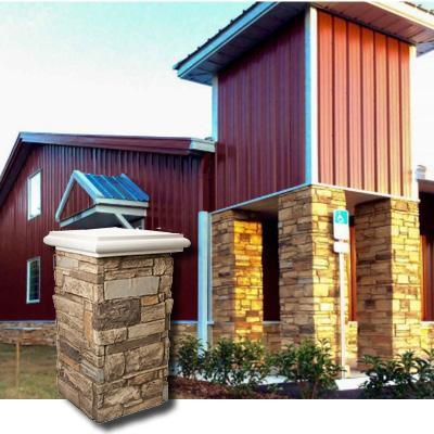 Faux Stone Column Wraps & Pilasters – Fauxstonesheets