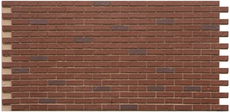 Commercial Brick 4x8' Faux Brick Panel – Fauxstonesheets