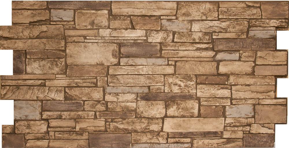 Ledgestone 4x8' Faux Stone Panels DP2455 | URESTONE – Fauxstonesheets