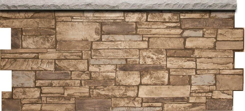 Ledgestone Wainscot Panels DP2730 | URESTONE – Fauxstonesheets