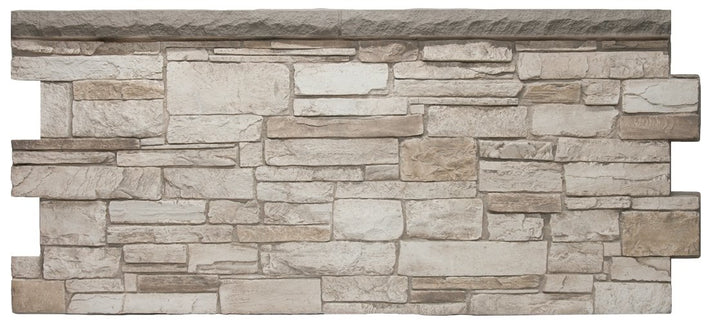 Ledgestone Wainscot Panels DP2730 | URESTONE – Fauxstonesheets