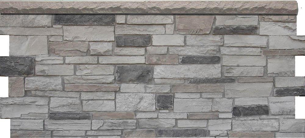 Ledgestone Wainscot Panels DP2730 | URESTONE – Fauxstonesheets