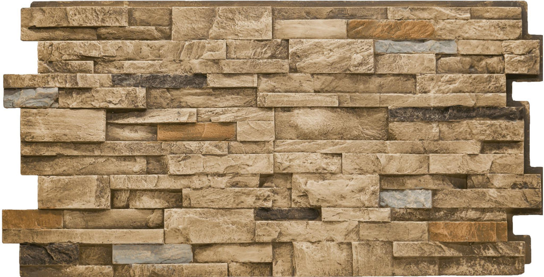 Faux Stacked Stone Panels | Realistic Stone Siding & Walls ...
