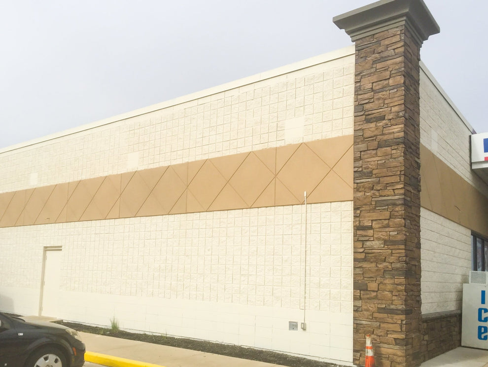 Stucco Clad Diamond Pattern 4'x8' - SCN4000-803 – Fauxstonesheets