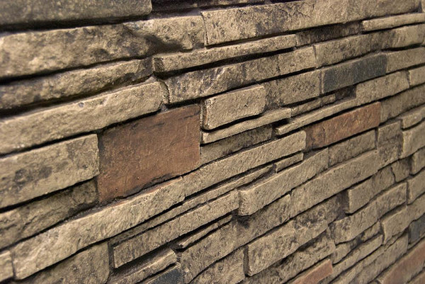 Virginia Stacked Stone Wainscot Panels 41.5" x 96" – Fauxstonesheets
