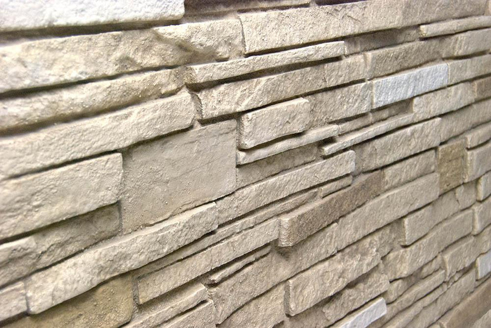 Virginia Stacked Stone Wainscot Panels 41.5" x 96" – Fauxstonesheets