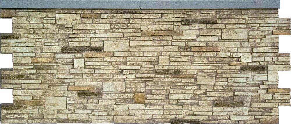 Virginia Stacked Stone Wainscot Panels 41.5" x 96" – Fauxstonesheets