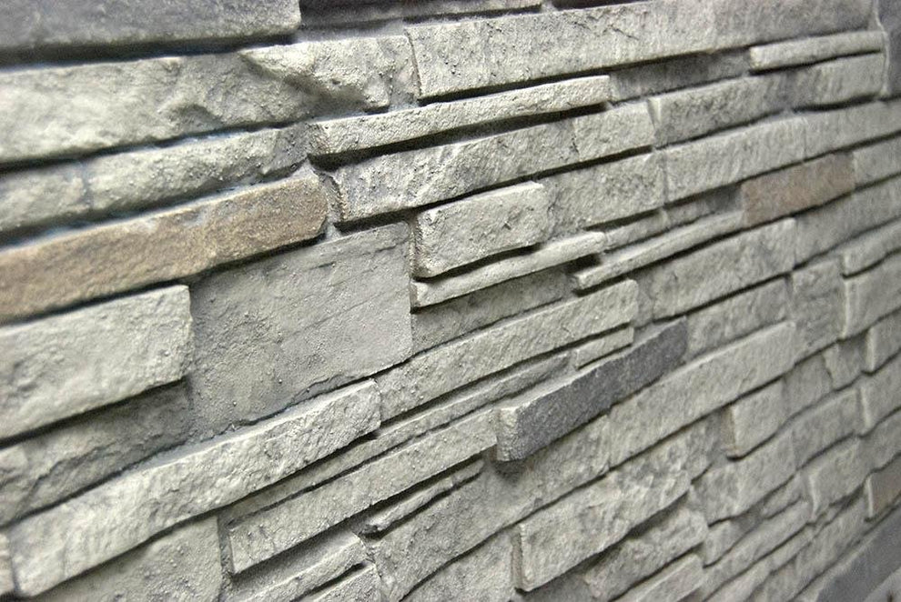 Virginia Stacked Stone Wainscot Panels 41.5" x 96" – Fauxstonesheets